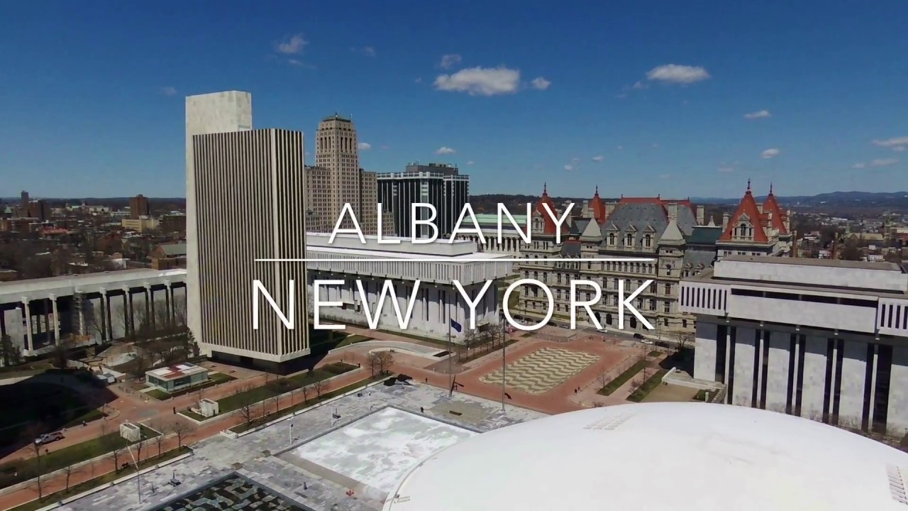 Albany, NY Aerial Footage - YouTube