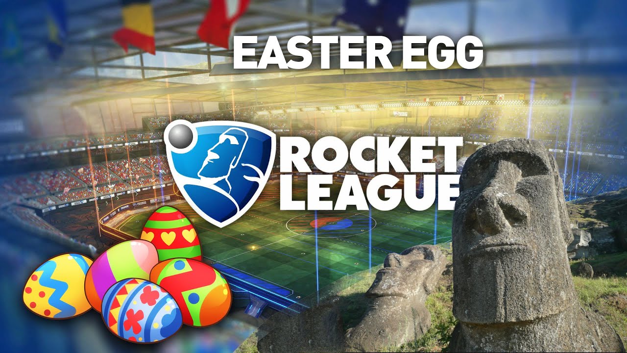 Rocket League - Easter Egg super fácil [MOAI Antena] - YouTube