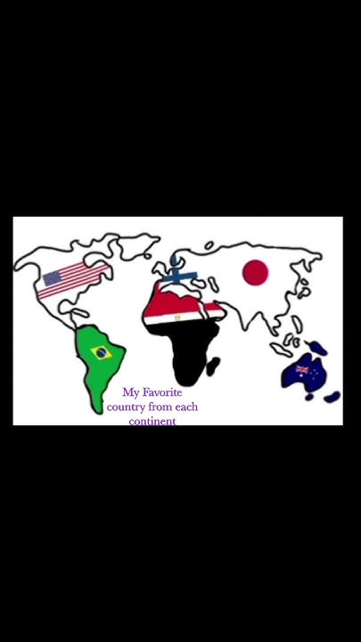 My favorite Country from each continent #country - YouTube