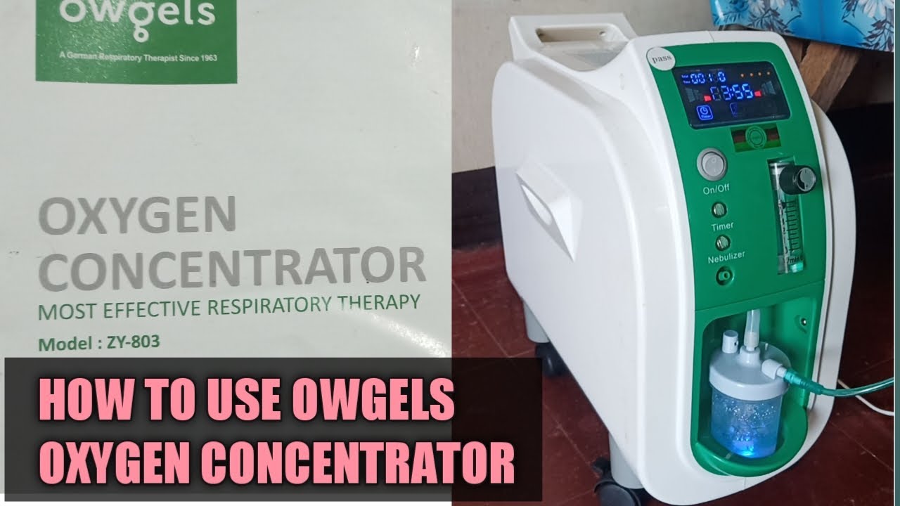 HOW TO USE OXYGEN CONCENTRATOR| ENGLISH TUTORIAL - YouTube