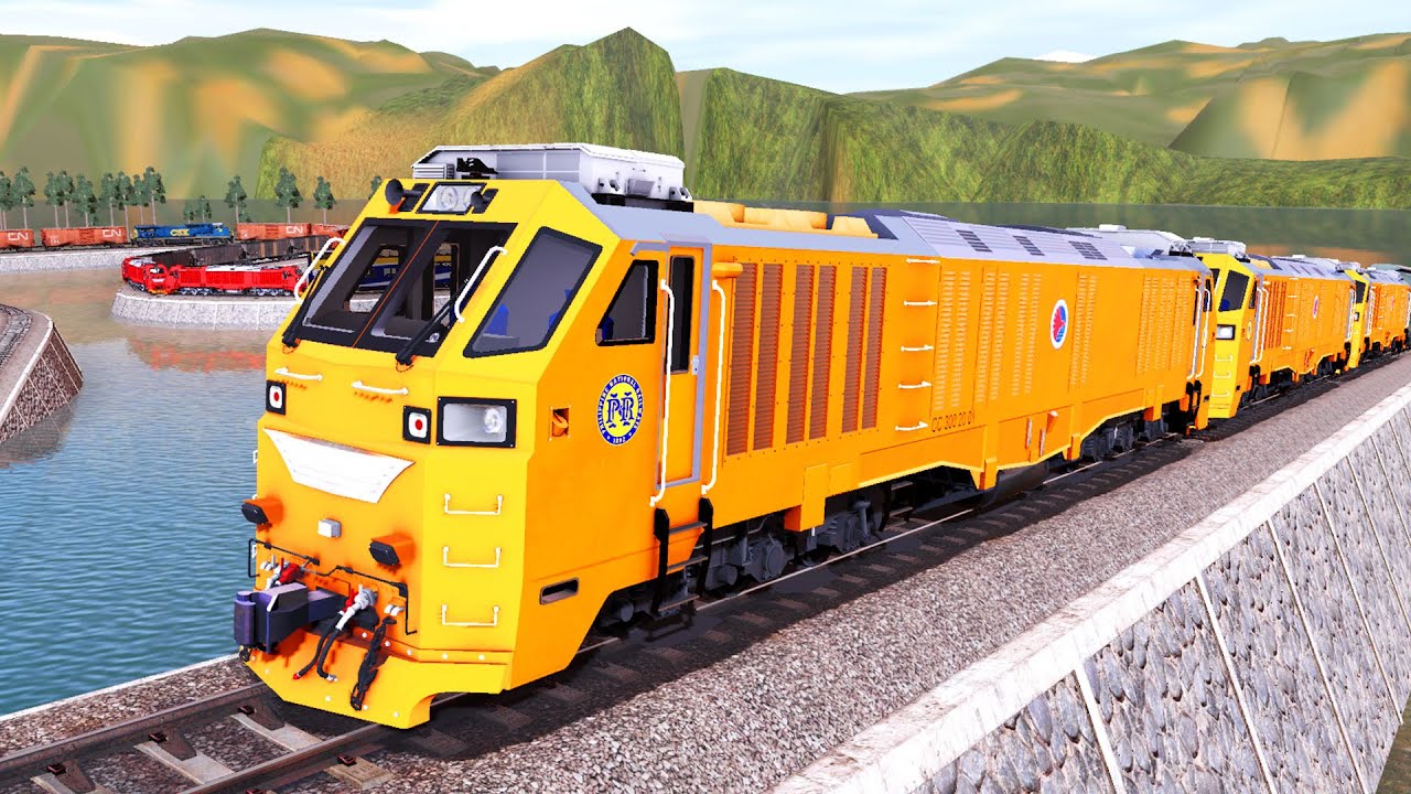 Zig Zag Railway Playground To Flood -Trainz Railroad Simulator 2019 ...