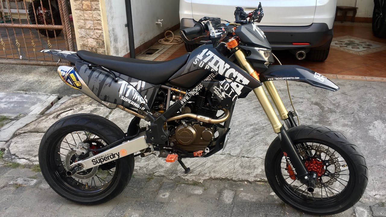 Modifikasi D’tracker KLX 150 ala sultan?? - YouTube