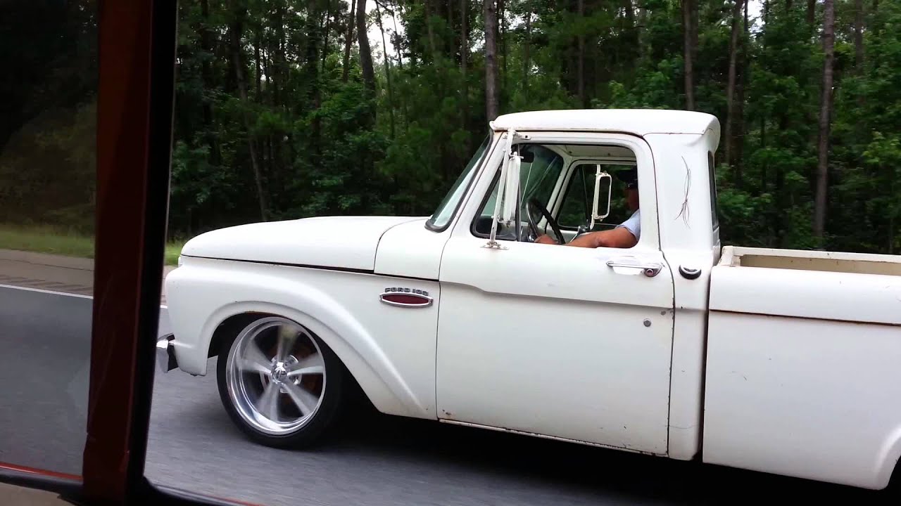 My 65 f100 rolling - YouTube