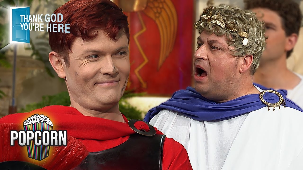 Rhys Nicolson Has A Stand Off With A Roman Emperor! | Thank God You're ...