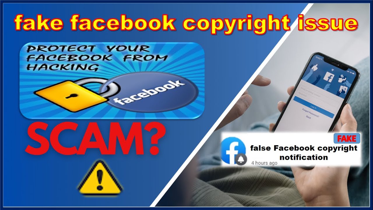 Fake Facebook Copyright Issue || Copyright notifications || Protect ...