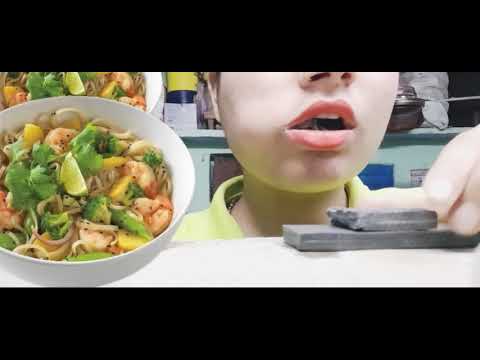 Slate pencil crunch shale stone eating 💕 - YouTube