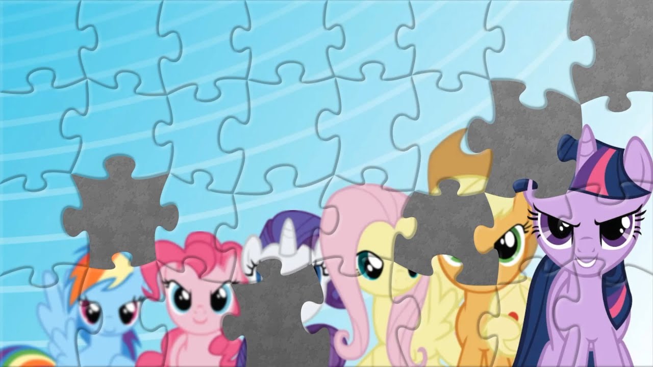 My Little Pony Puzzle - Friendship is magic - MLP - Puzzle for kids ...