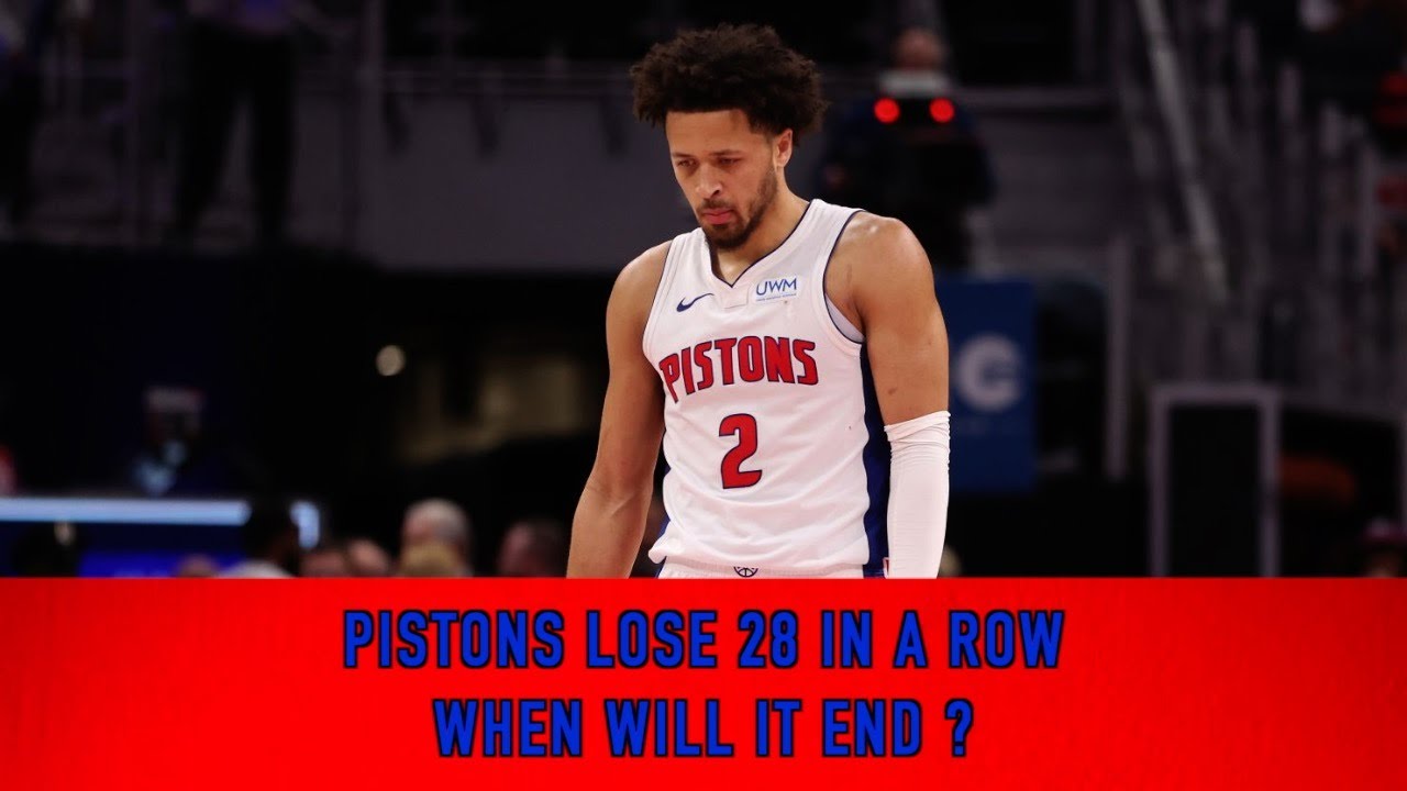 Pistons Losing Streak Continues at 28 | Is This Bad for The NBA? - YouTube
