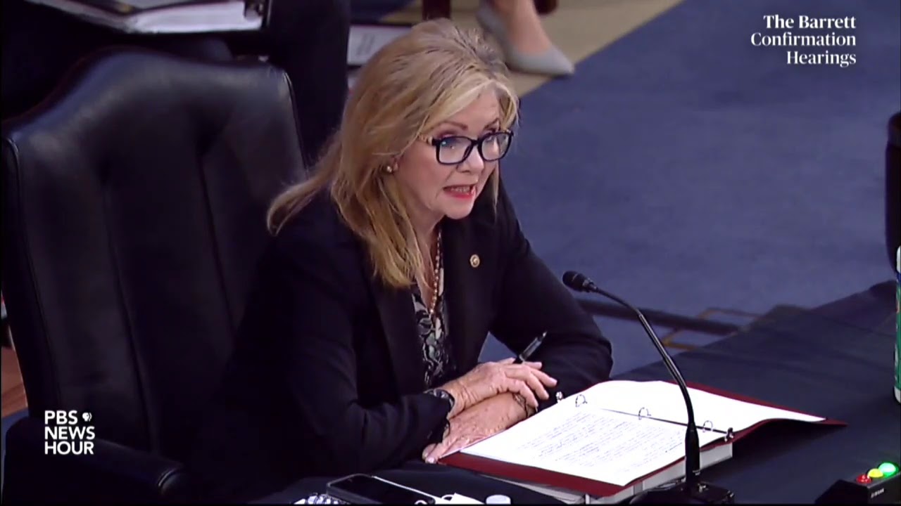 Sen. Blackburn: Judge Barrett Is A “Successful Female Legal Superstar ...