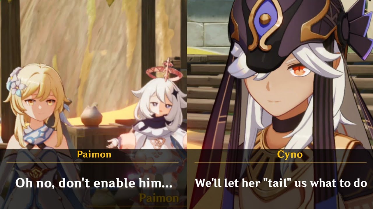 CYNO' S DAD JOKES (Genshin Impact) - YouTube