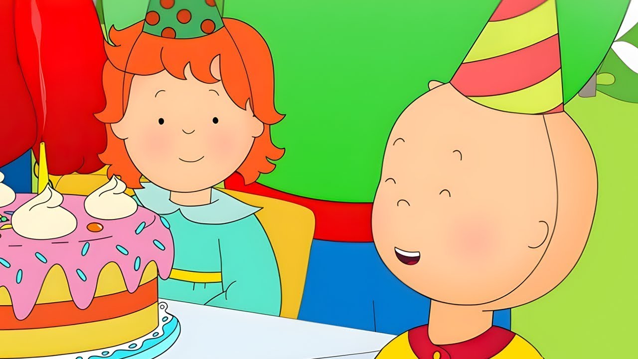 Happy Birthday Rosie! | Caillou New Adventures | Cartoons for Kids ...