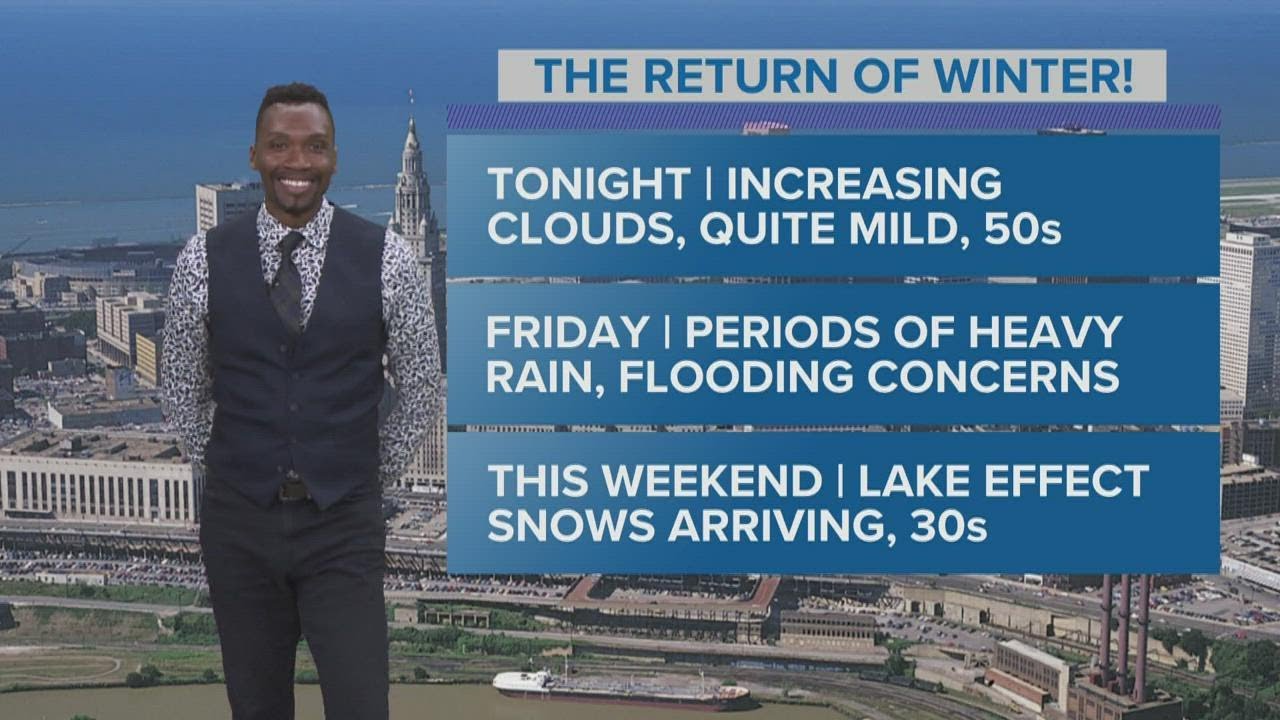Cleveland weather forecast: The return of winter and cold conditions in ...