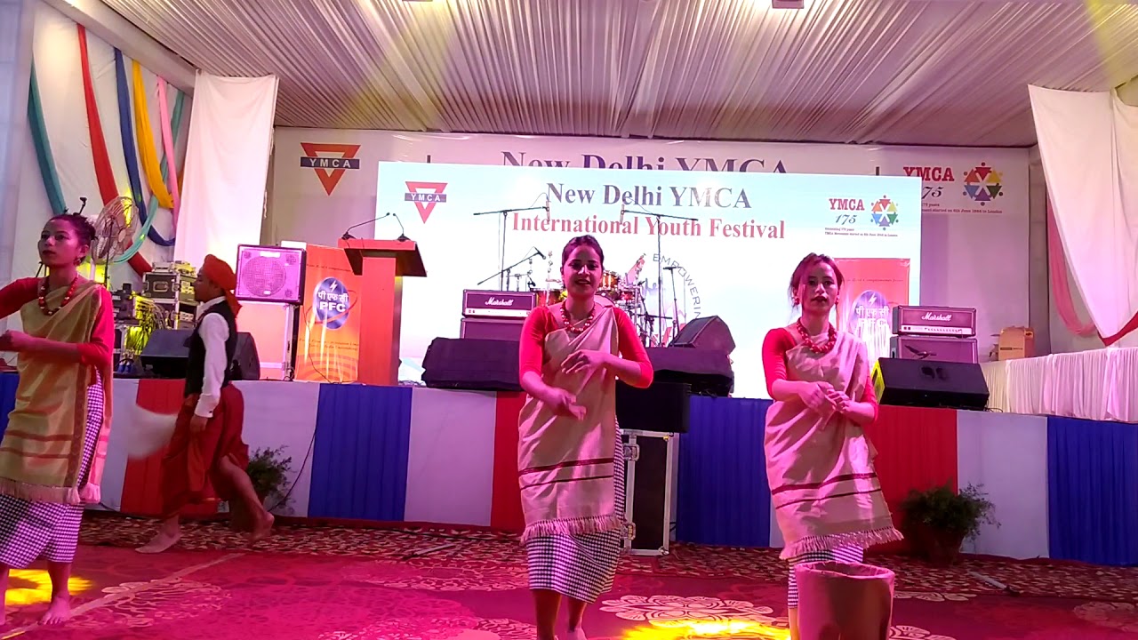 CHAD SUKRA a Jaintia Traditional Dance perform by the participants from ...