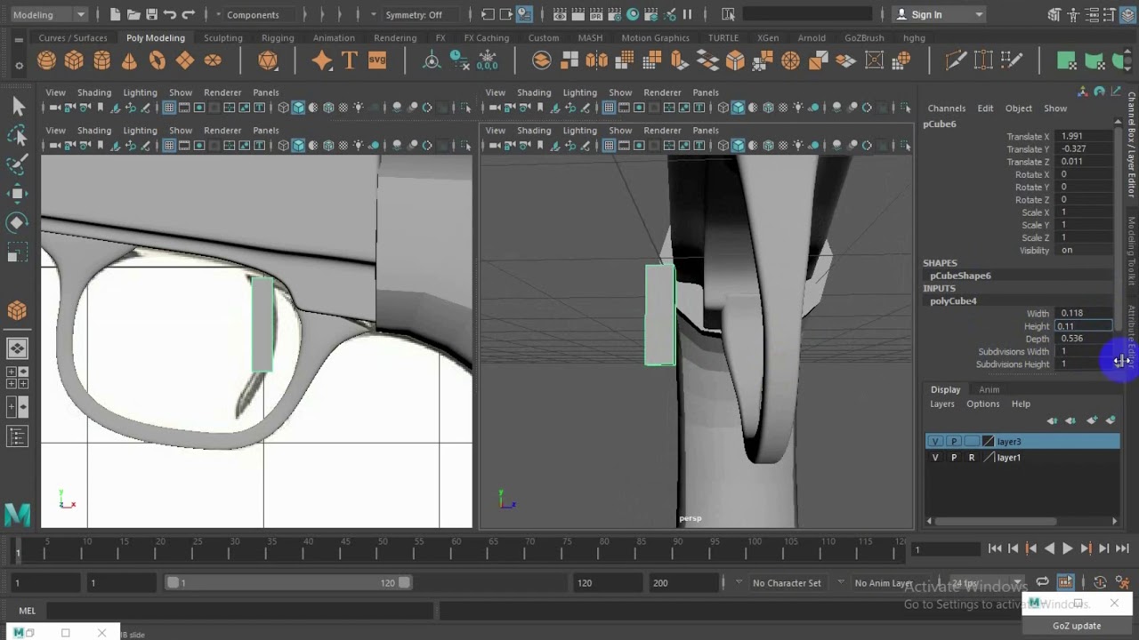 Gun Modeling Part - 3 - YouTube