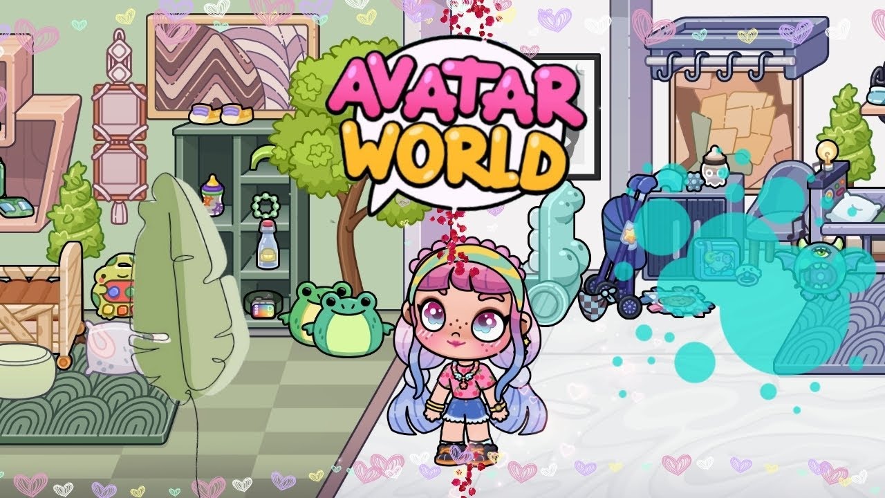 Habitacion De Mi Hija Y La De mi hijo avatar world |TOCA FLOR💝💖 - YouTube