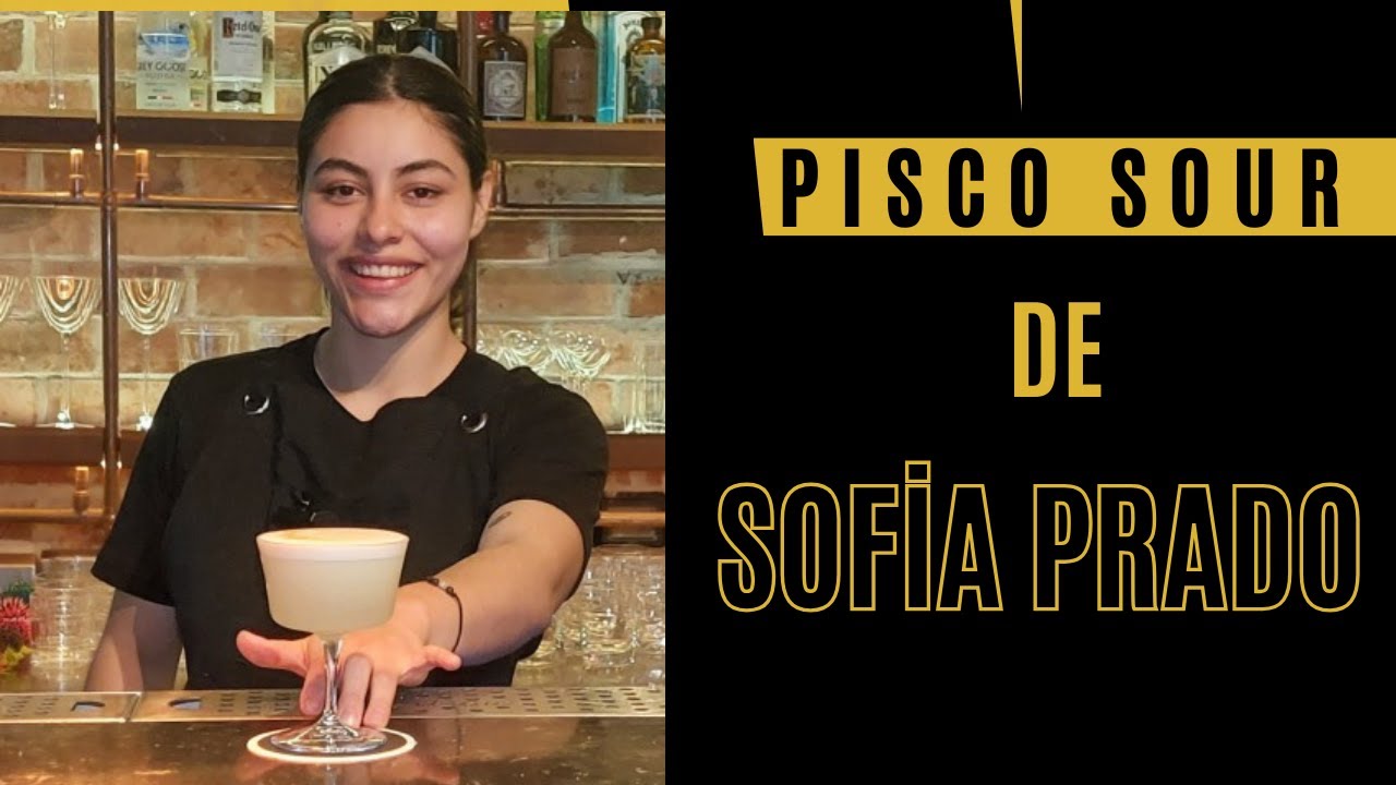 Pisco Sour de Sofia Prado – Hidden Experimental Cocktail Bar - YouTube