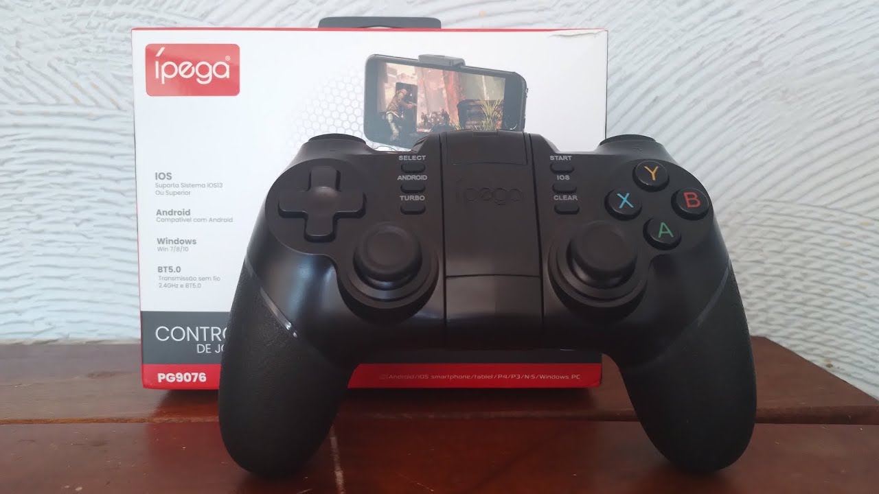 Mostrando meu controle novo! (Ípega PG9076) - YouTube