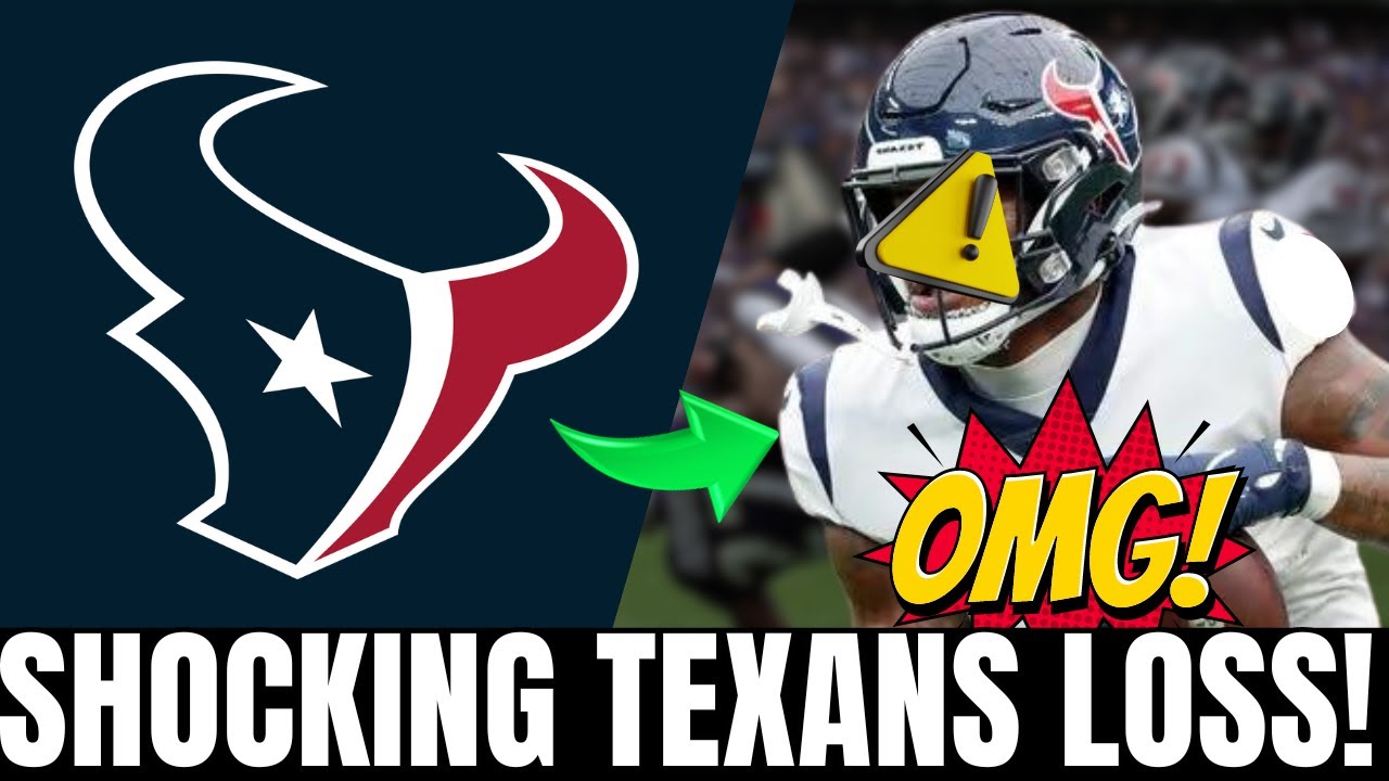 💔 DEVASTATING NEWS! HOUSTON TEXANS DEALT A HUGE BLOW! SEE WHAT HAPPENED ...