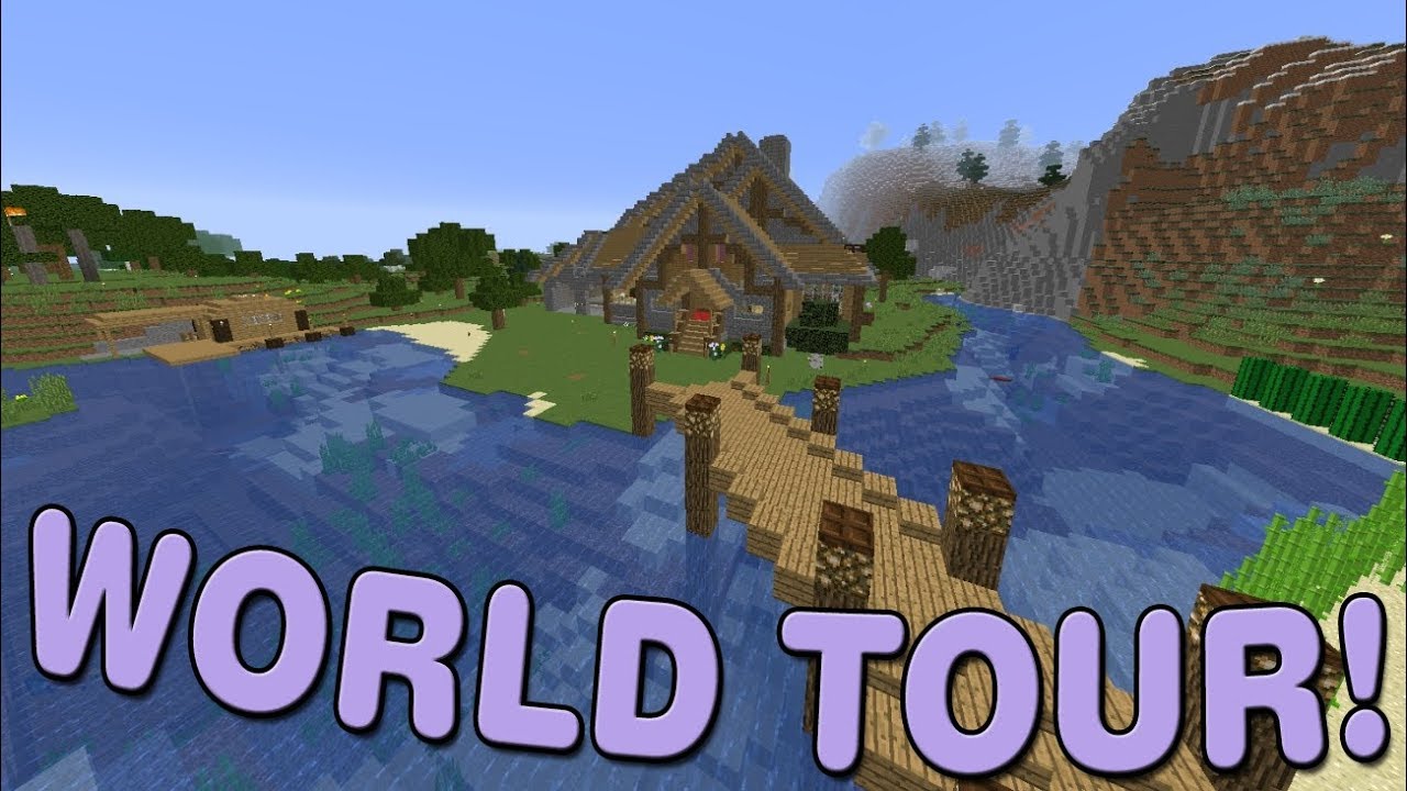 MINECRAFT WORLD TOUR! - YouTube