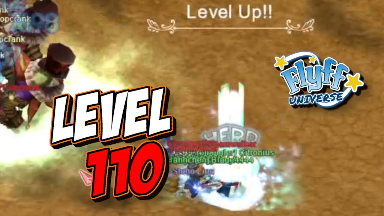 Flyff Universe - Elementor Level 110 erreicht! - YouTube