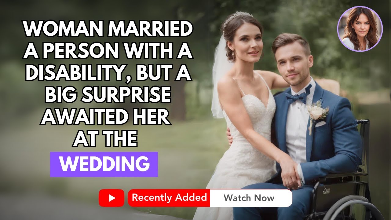 WOMAN MARRIED A PERSON WITH A DISABILITY, BUT A BIG SURPRISE AWAITED ...