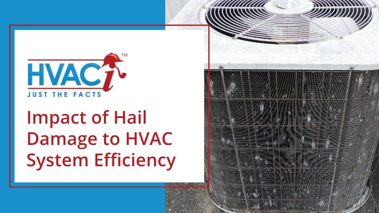 Impact of Hail to HVAC System Efficiency - YouTube