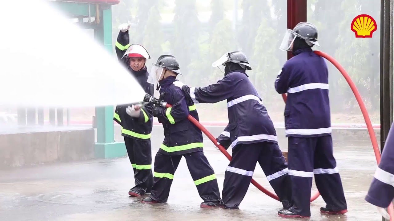 Shell East Corporate Fire School July 2017 at NPC S&E Rayong Thailand ...