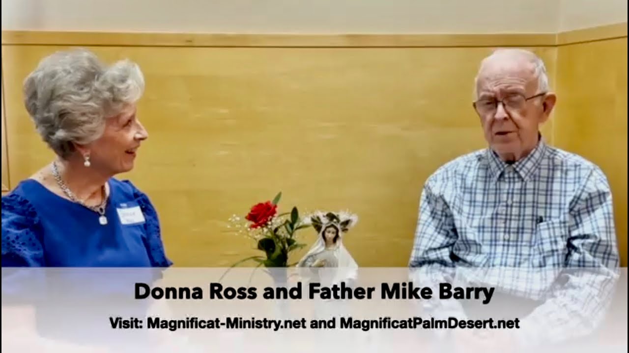 CST Coordinator Donna Ross interviews Father Mike Barry - YouTube