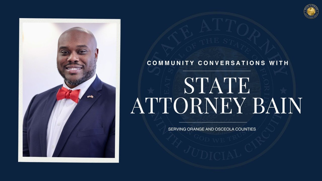 Community Conversations with State Attorney Bain - YouTube