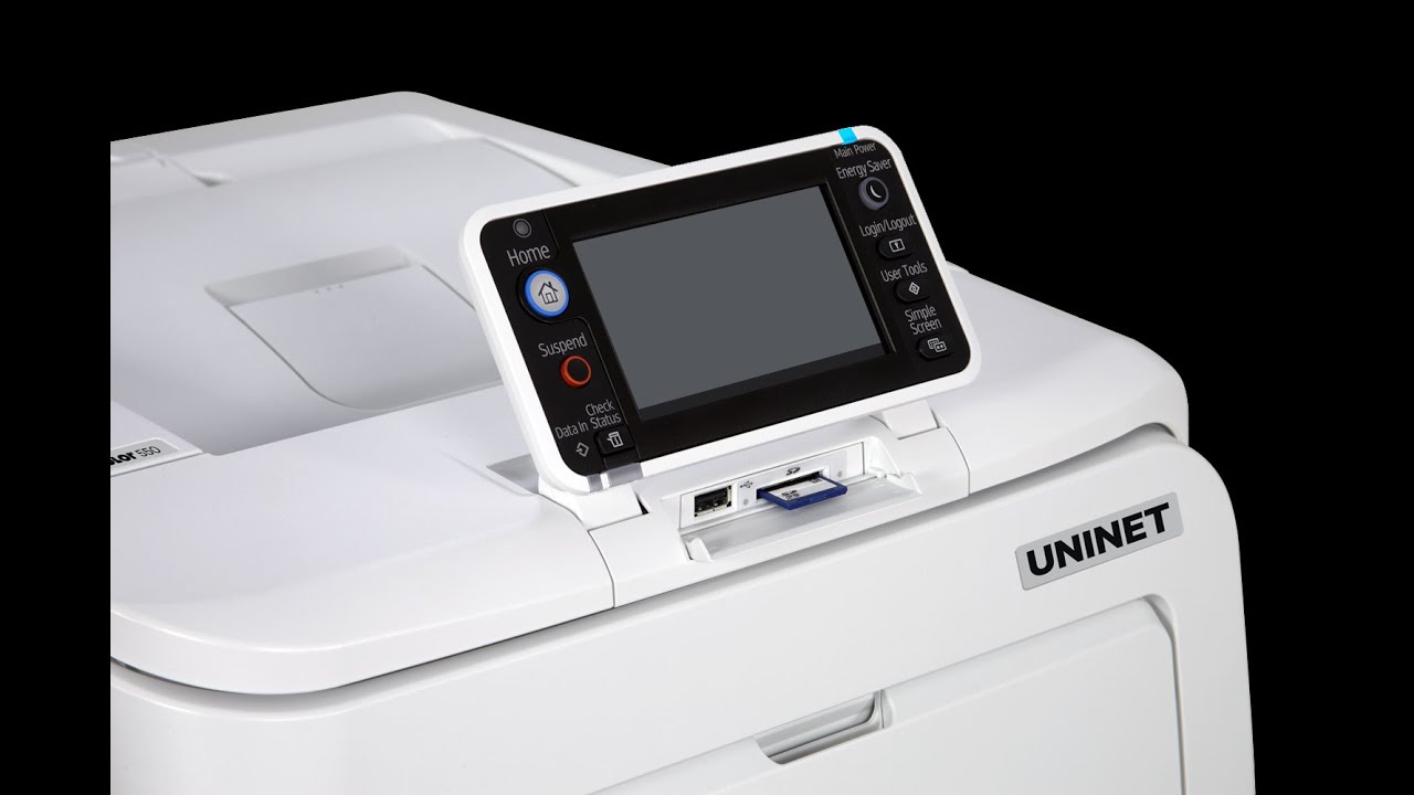 UNINET IColor 550 A4/Letter Size Digital Color + White Transfer Printer ...