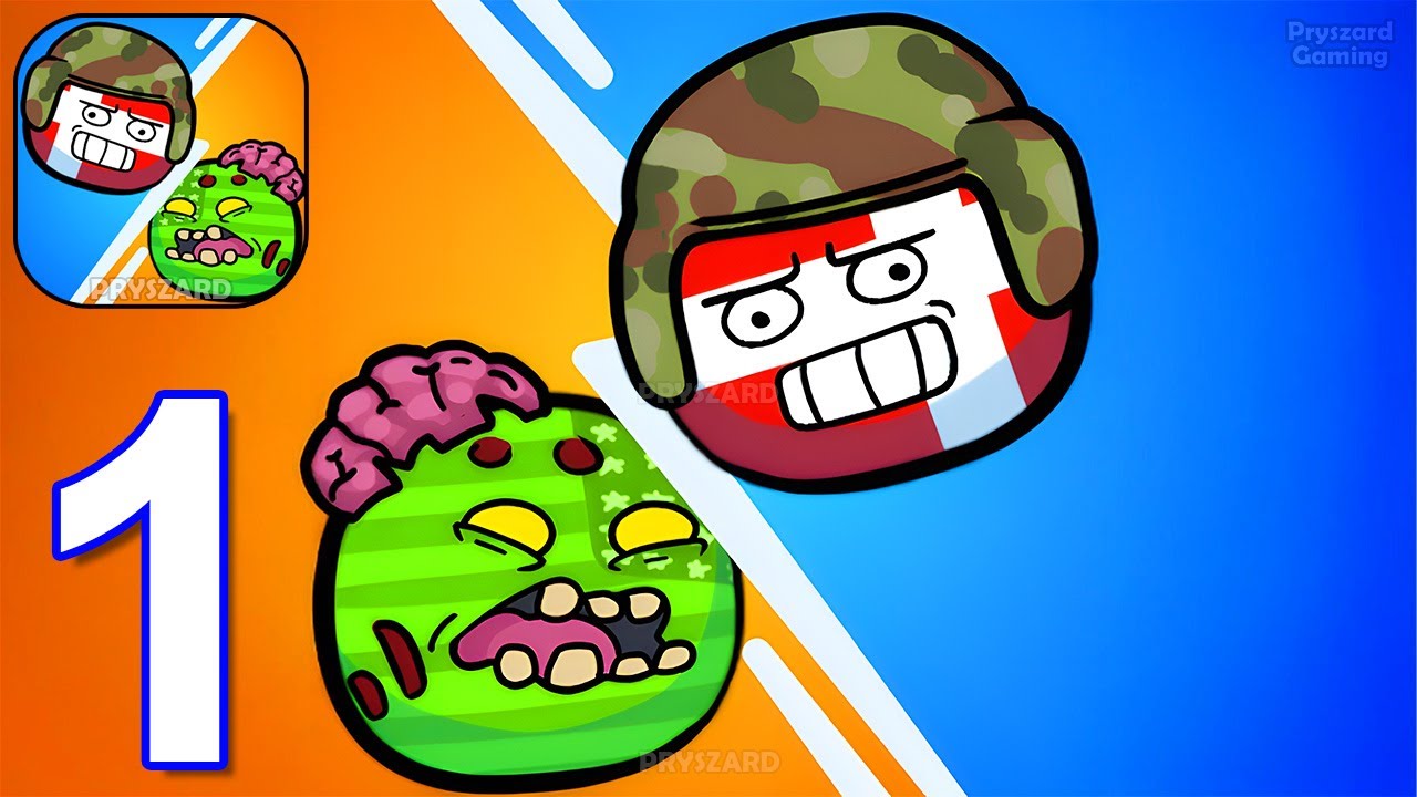 Country Balls Zombie Rush - Gameplay Walkthrough Part 1 Country Balls ...