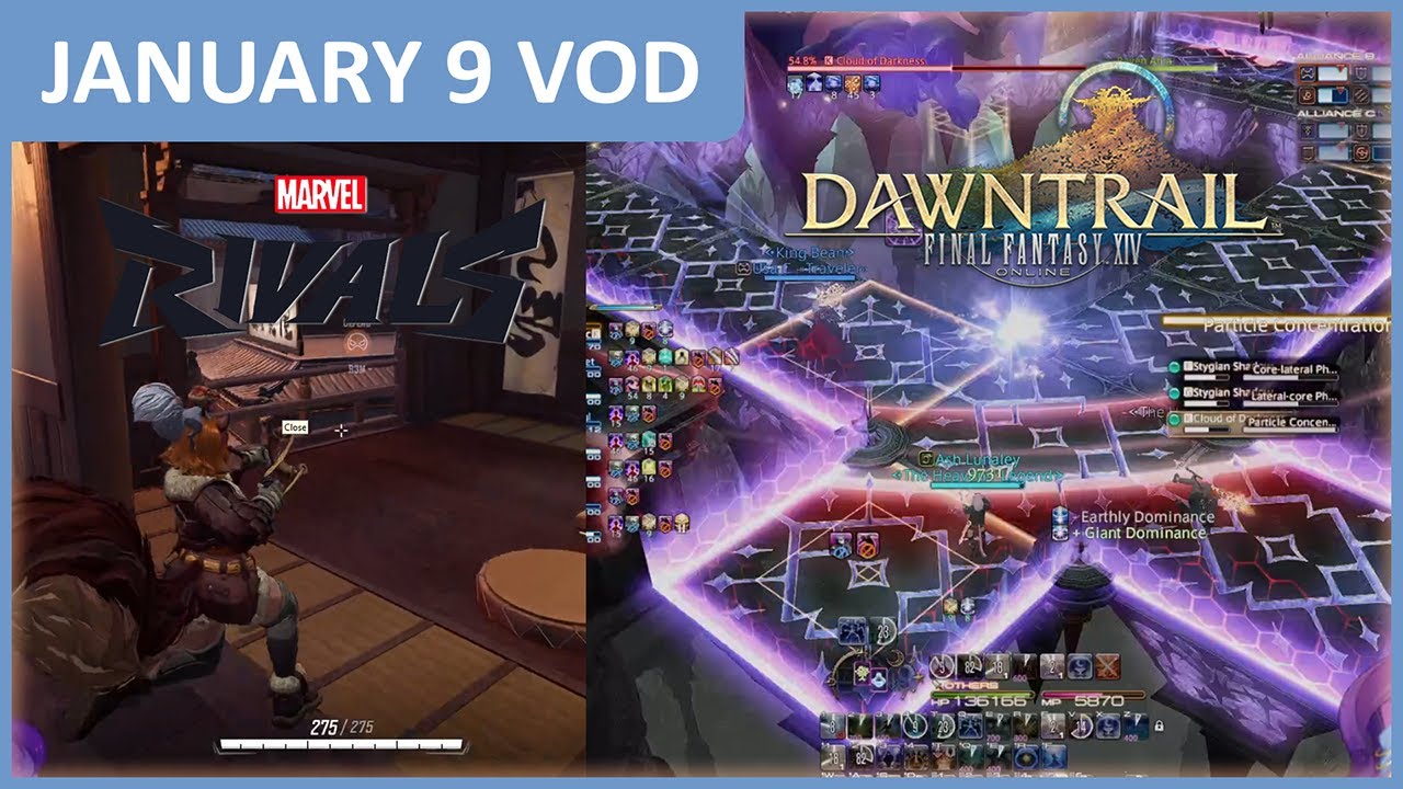 Marvel Rivals & Chaotic Alliance Prog (Jan 9) | Ashtraley VODs - YouTube