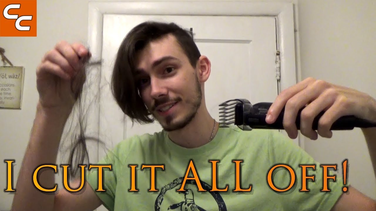 Cutting Off All Of My Hair Rip Youtube