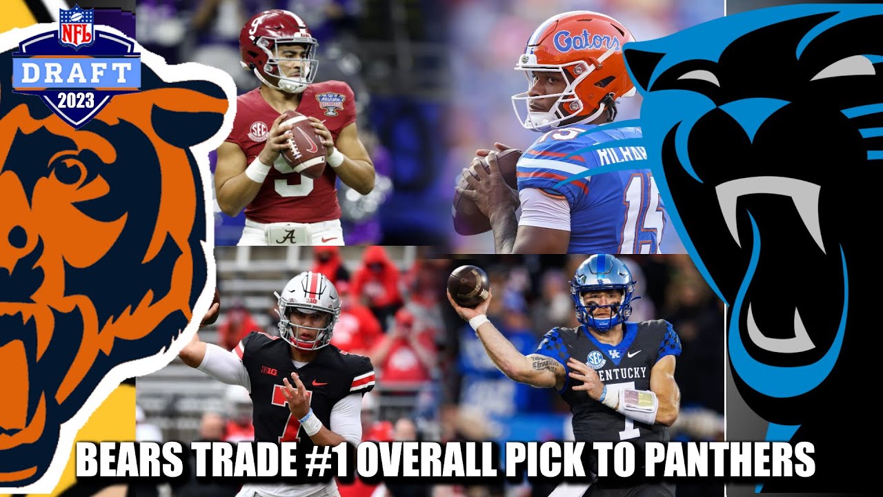 Chicago Bears Trade #1 Overall Pick to the Carolina Panthers - YouTube