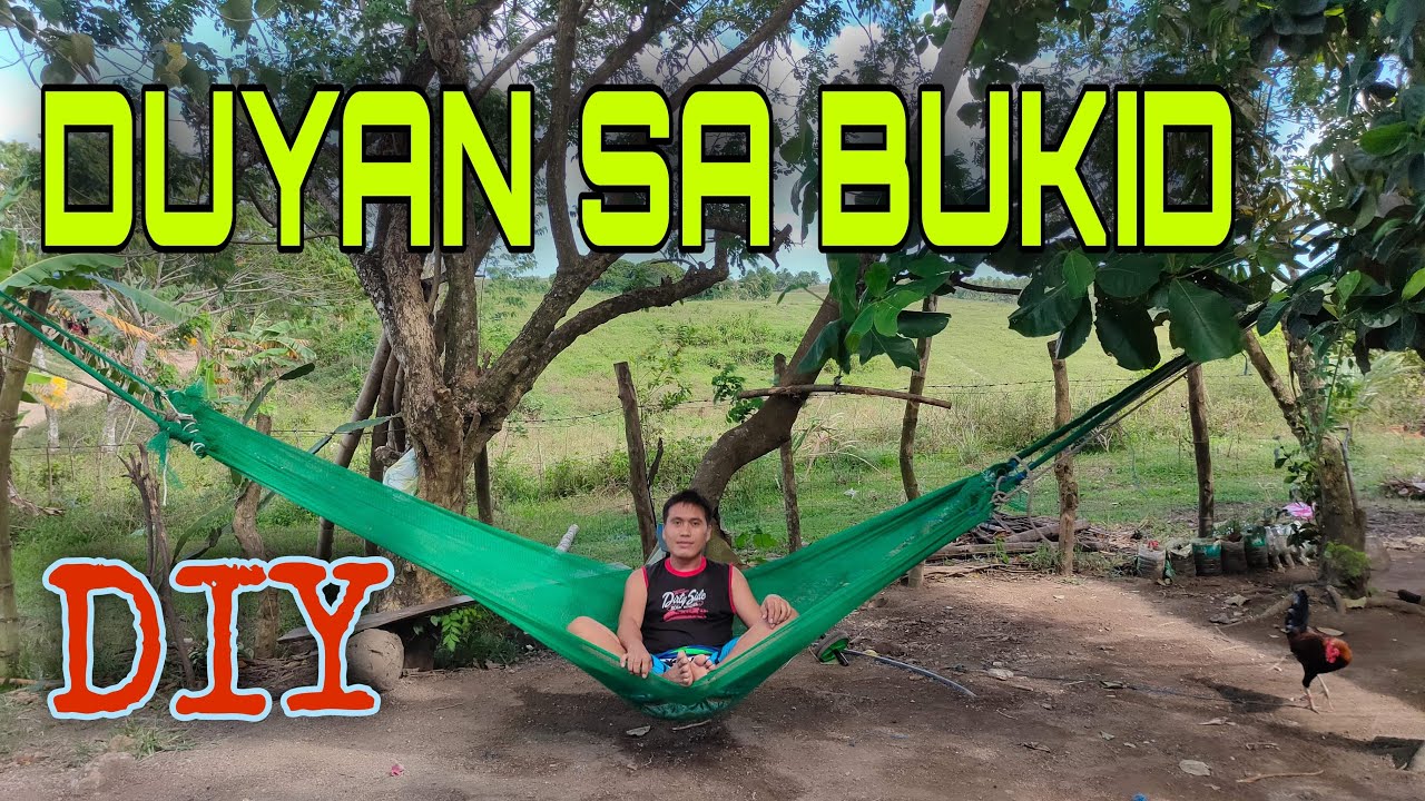 Paano gumawa ng duyan || how to make hammock (DIY) - YouTube