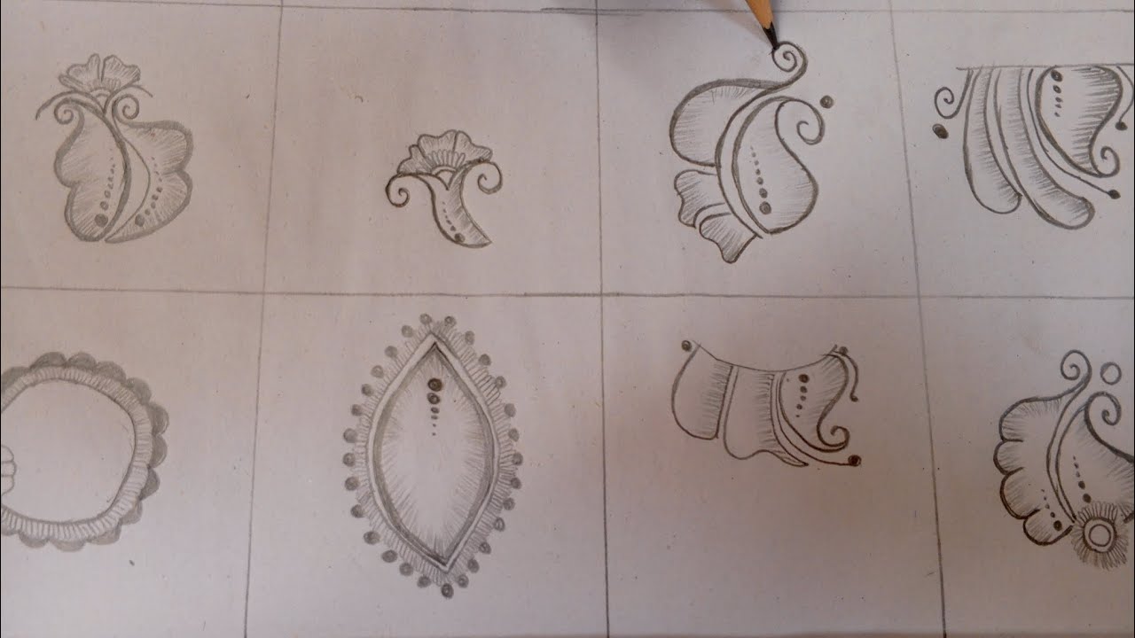 Easy Shading drawing for beginners || Simple designs for beginners ...