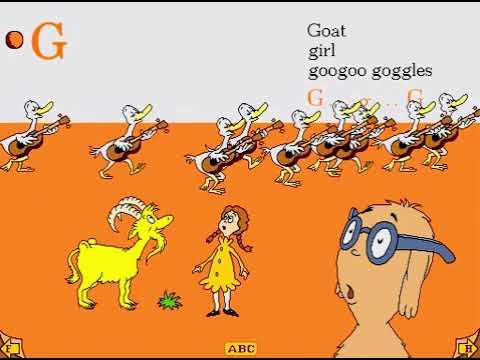 Dr. Seuss's ABC Living Books - Letter G - YouTube