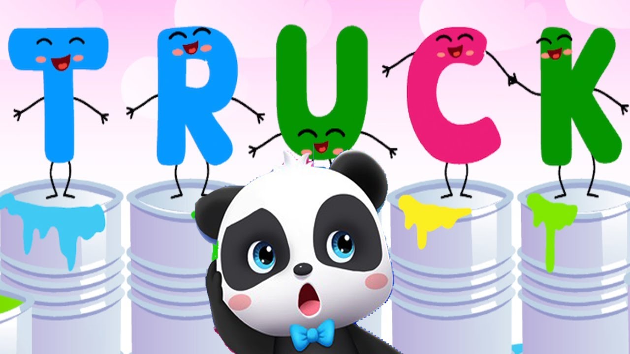 Baby Panda: Funny Letters #8 - Wash the Letters and Learn to Read New ...