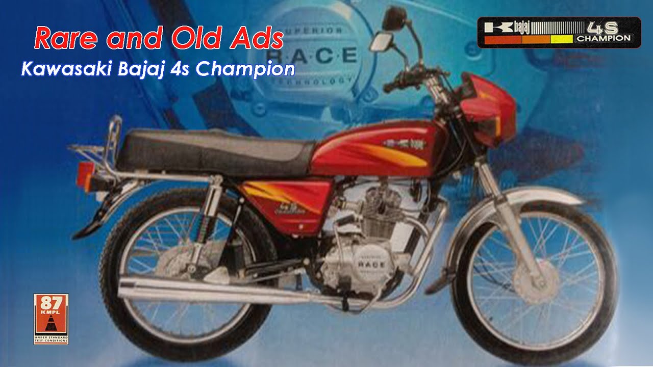 Iconic Kawasaki Bajaj 4S Champion Ads Compilation ! Relive the Glory ...