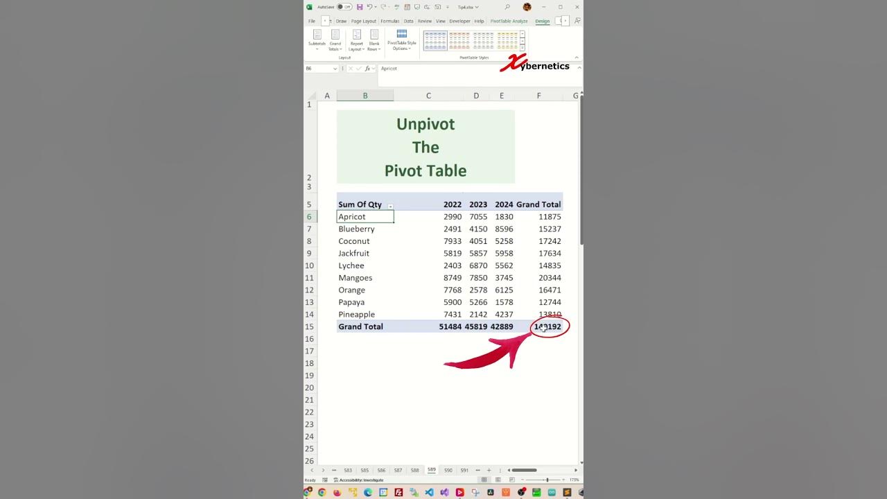 How do you Unpivot a pivot table without a power query in Excel - Excel Tips and Tricks - YouTube