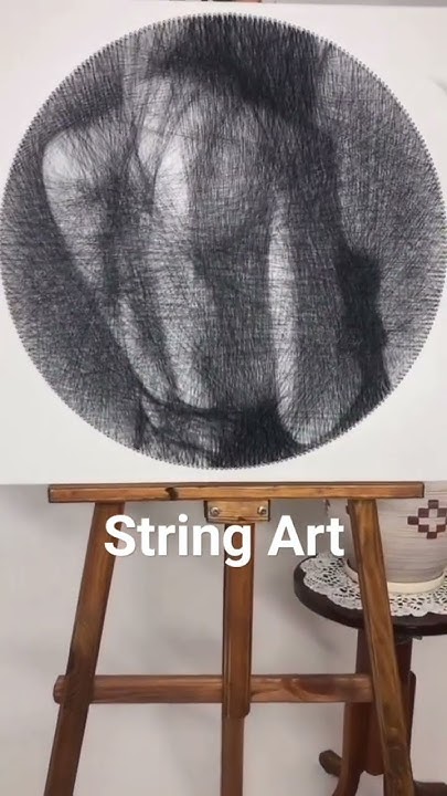 String art beautifully women desired - YouTube