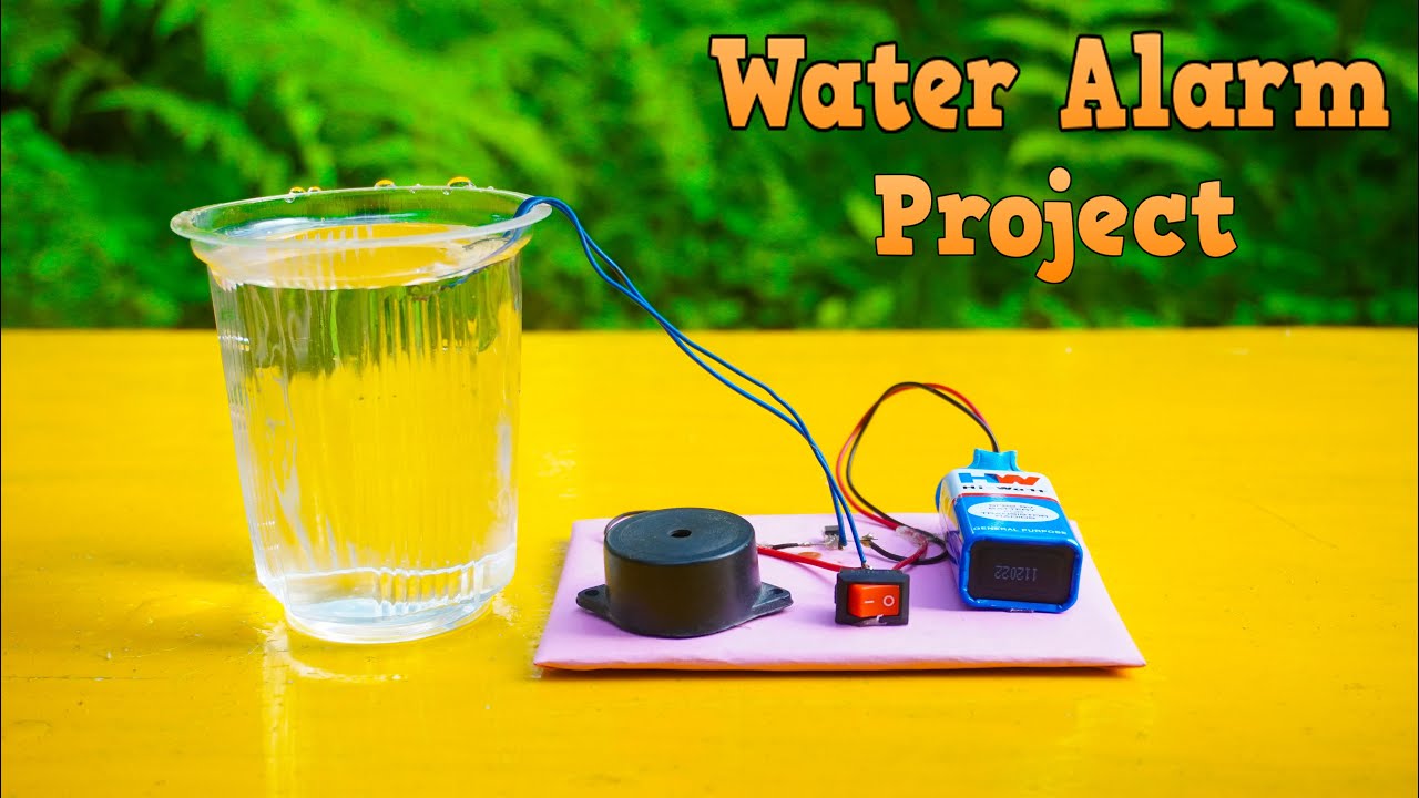 Science Project Working Model Water Alarm | Science Fair Projects ...