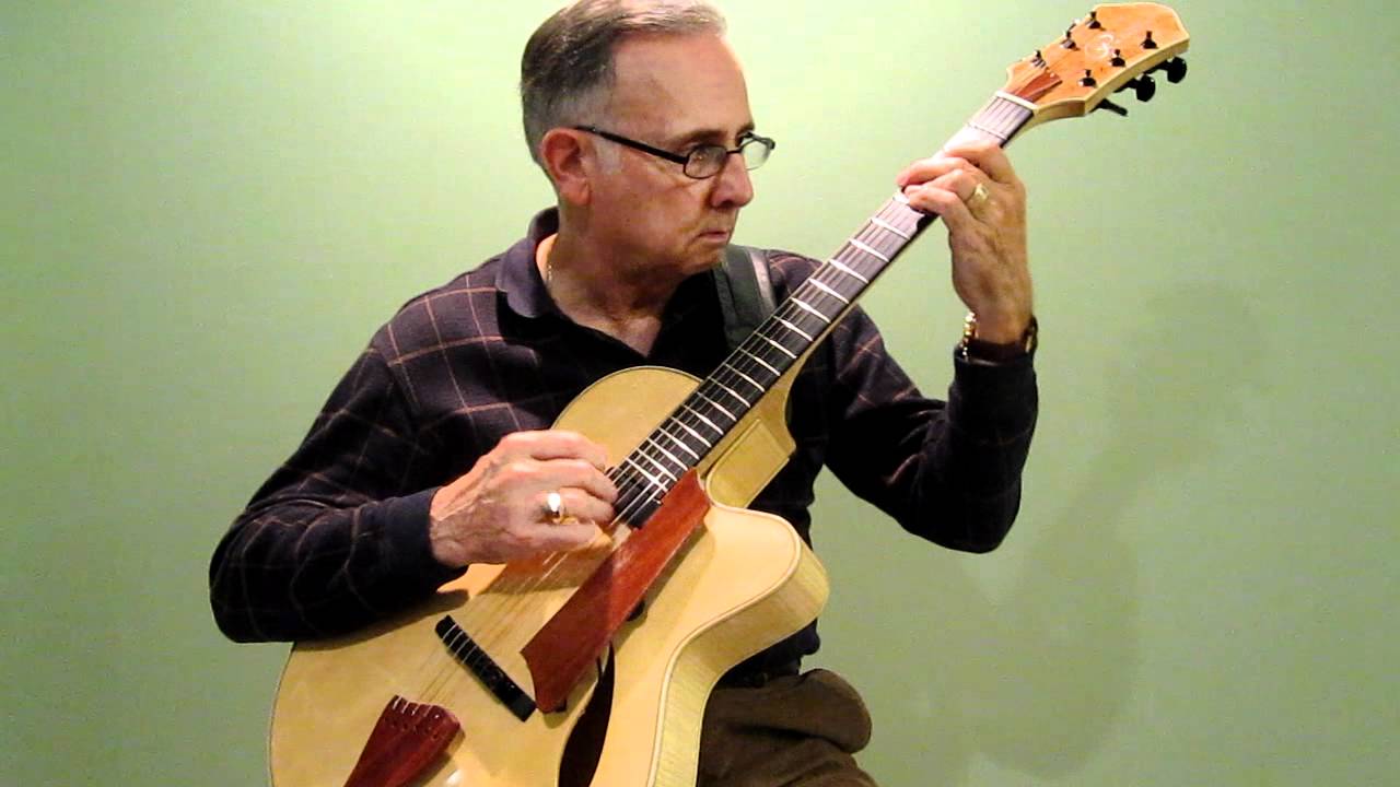 Vince demos Vince Lewis model Ralston guitar 2 - YouTube