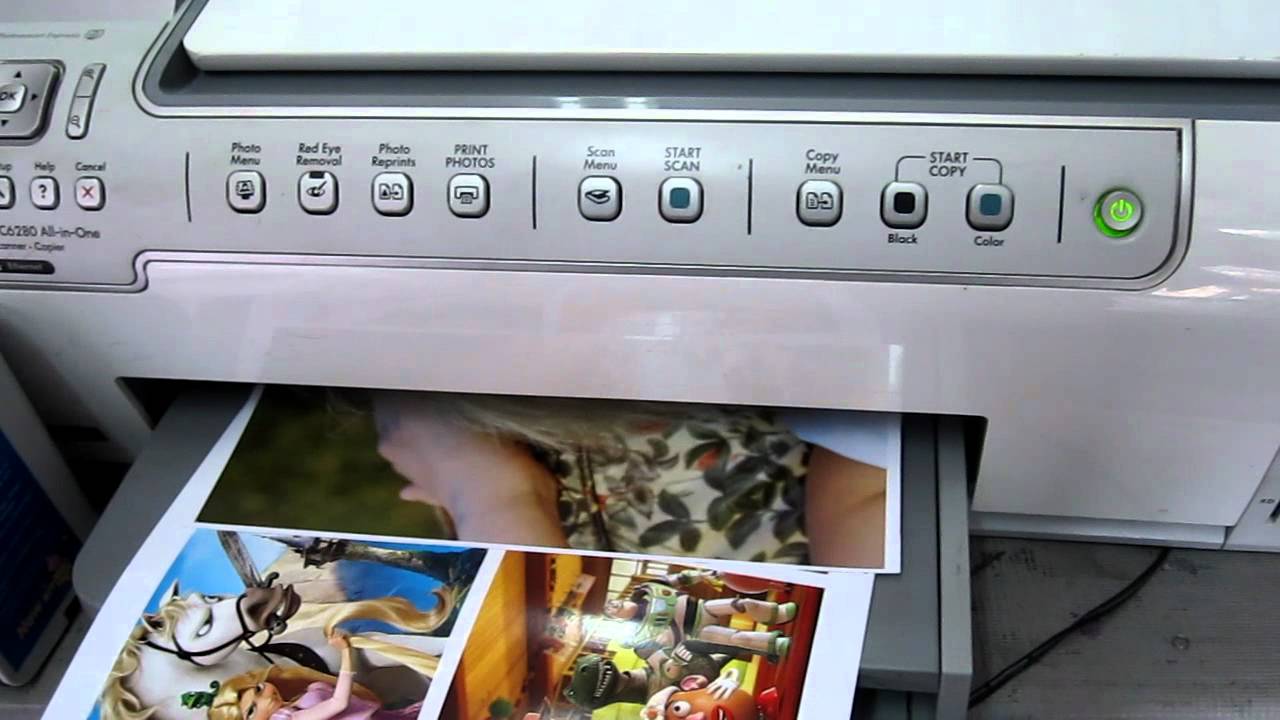 HP PHOTOSMART C6280 CON SISTEMA CONTINUO MANFUSAQUI TECNOLOGY - YouTube