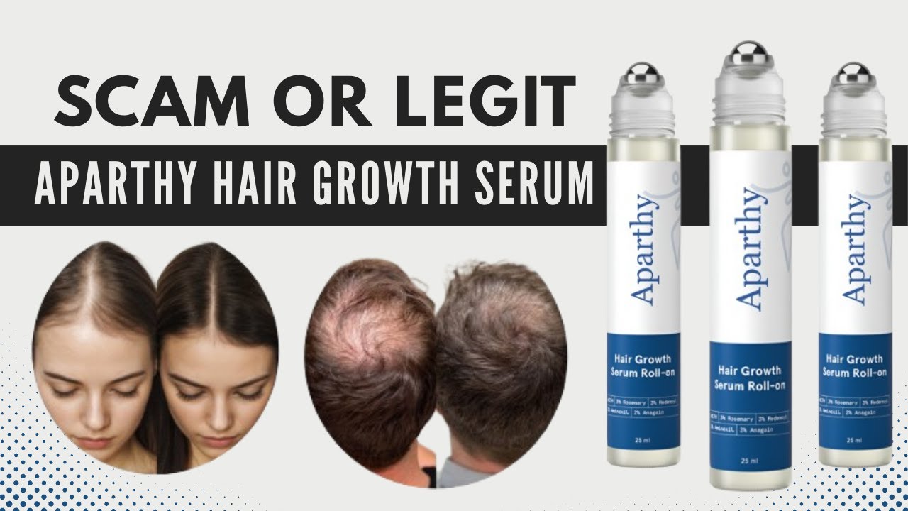 Aparthy Hair Growth Serum Review - Dose It Work Or Scam? - YouTube