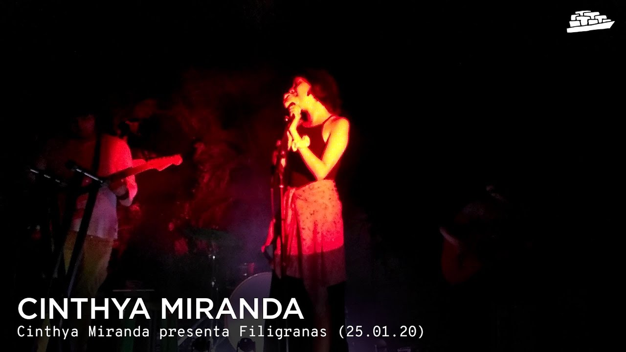 Cinthya Miranda @ Cinthya Miranda Presenta Filigranas (En vivo) 25.01. ...