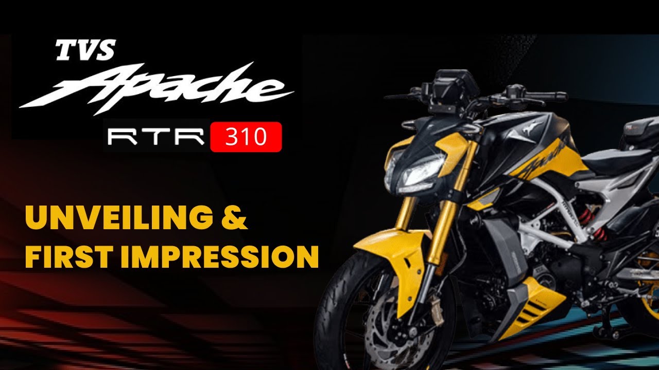 Unveiling the Beast: TVS Apache RTR 310 - First Look and Impressions ...