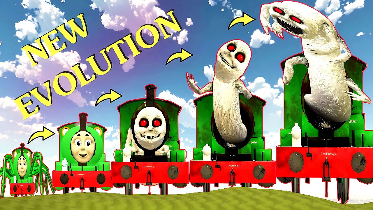 Evolution Of Cursed Thomas Family: Percy the Tank Engine, Train Percy ...