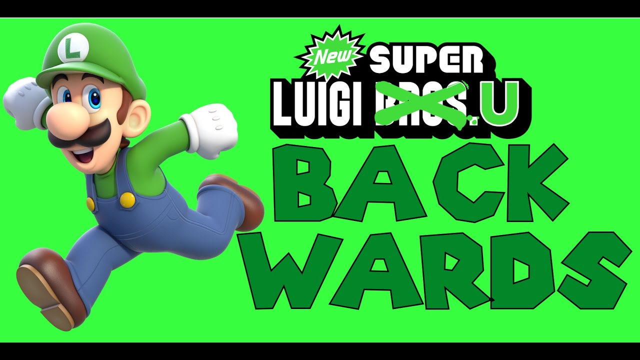 Is It Possible To Beat New Super Luigi U Backwards? - YouTube