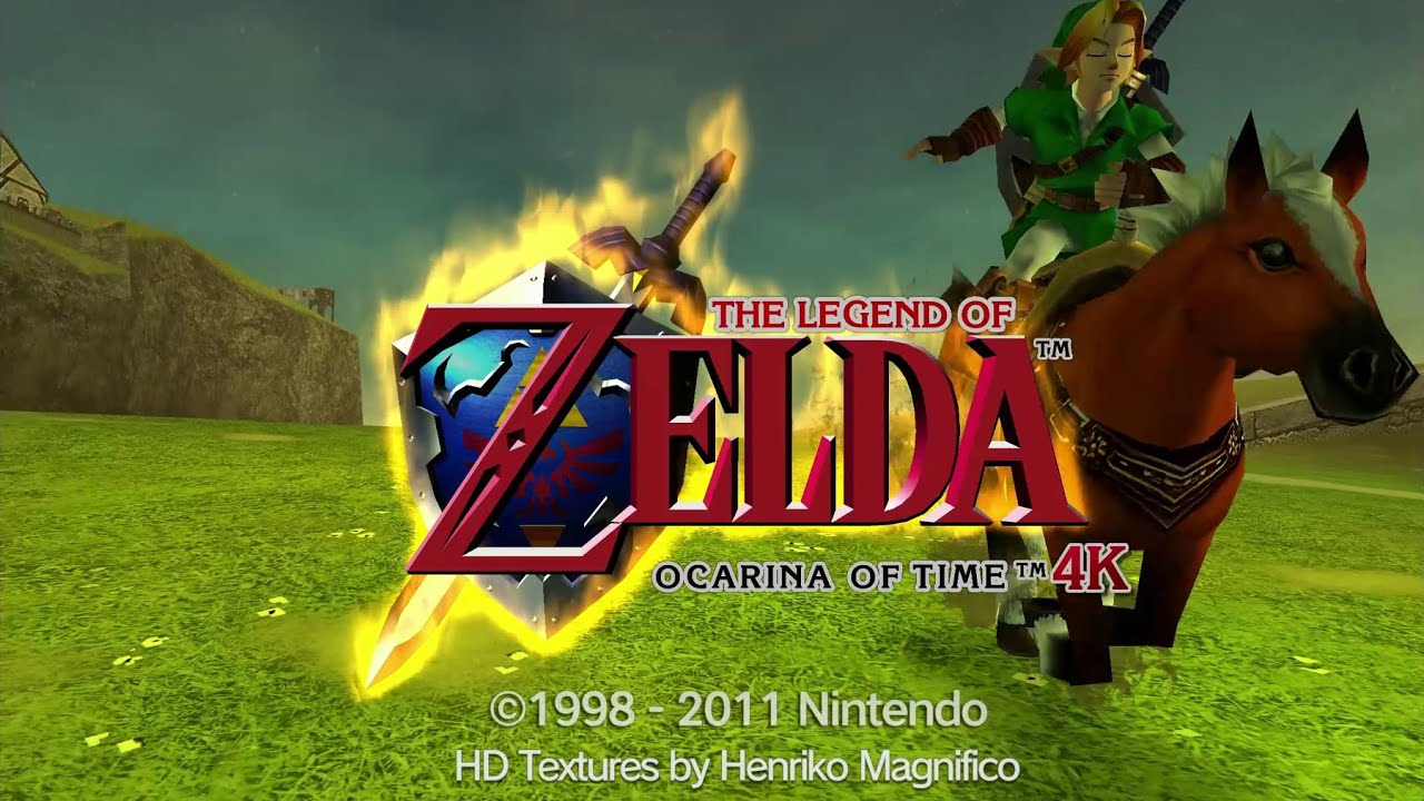 Zelda Ocarina of Time 4K w Dual Analog Control (3DS Citra mods) - YouTube